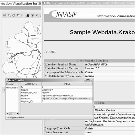 geo metadata as formatted xml file in webgis download scientific diagram