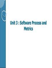 Chapter 3 Software Process And Metrics Pdf Unit 3 Software Process And Metrics Unit 3