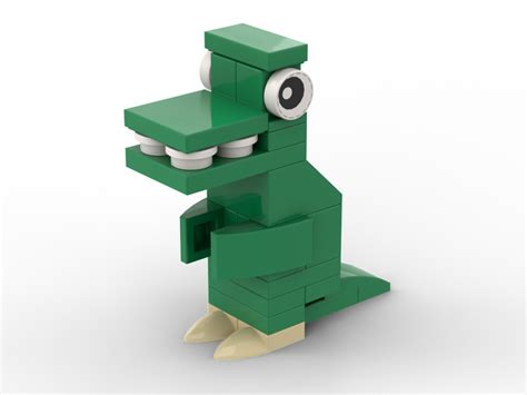 Lego Moc Dino By 2in1 Rebrickable Build With Lego