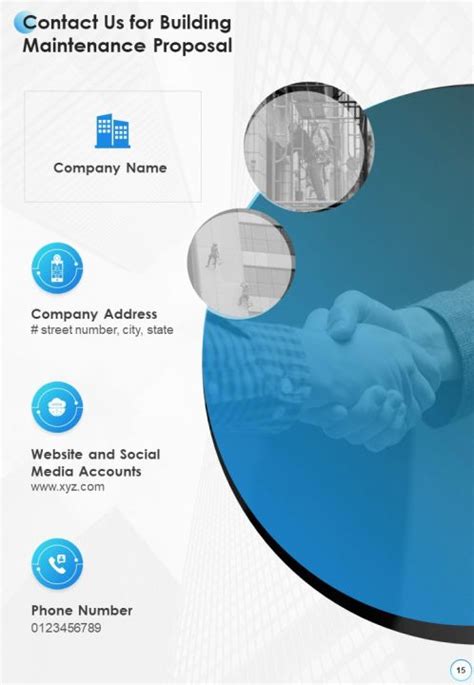 Building Maintenance Proposal Report Sample Example Document