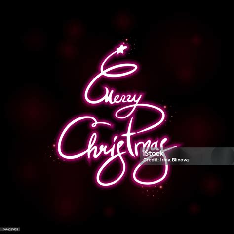 메리 크리스마스 네온 사인 밝은 간판 밝은 배너 크리스마스 트리 장난감 네온 로고 상징입니다 벡터 전기 연료 및 전력 생산에