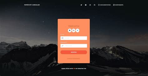 Paper Kit 2 Angular Free Template