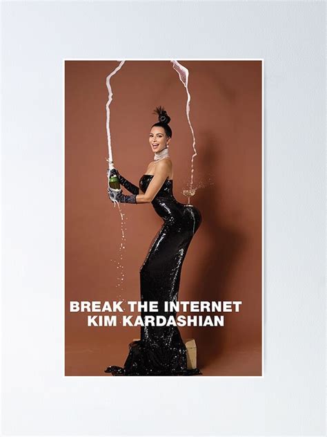 Kim K Paper Magazine Poster For Sale By Kateepulvv Redbubble