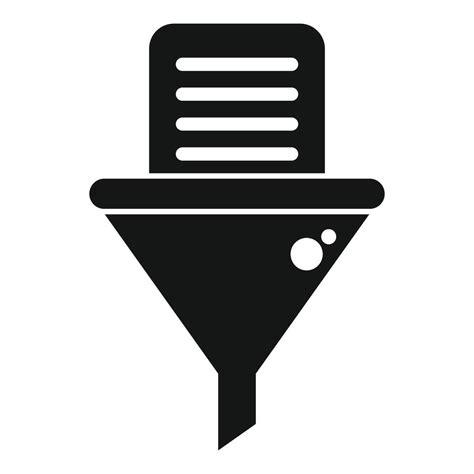 Filtering Information Document Passing Through Funnel Representing
