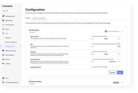 Detection And Response Transmit Security