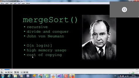Merge Sort Algorithm Code C Youtube