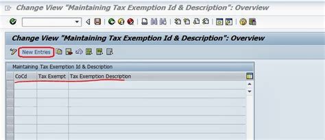 SPRO Node For Customizing Table SAPCODES