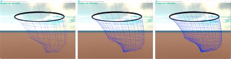Simulated Steady State U ∞ 05 Ms No Wave Shapes Of The Cage