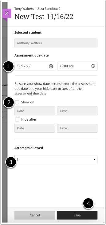 MCCC Test Exceptions And Exemptions