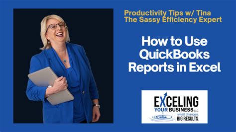 Discover How To Use Quickbooks Reports In Excel Quickly And Easily