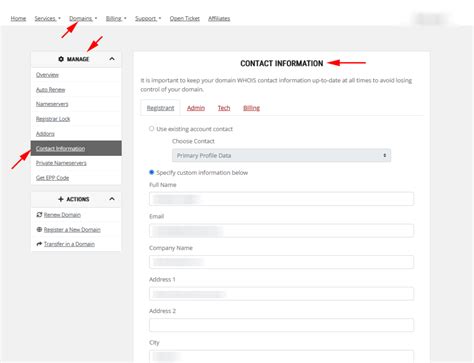 How Can I Update My Domain Contact Information Solidvps Knowledgebase How Can We Help