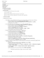 TestOut LabSim Pdf PM TestOut LabSim Lab Report Lab Report Time Spent