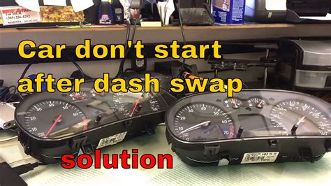 Vw Cluster Swap Car Wont Start Solution Youtube