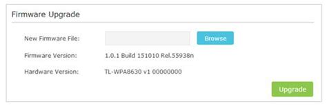 How To Update The Firmware Of Powerline Ac Extender Via Web Based Management Interface TP Link