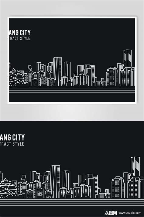 高楼大厦线描画图片 高楼大厦简笔画怎么画 第2页 大山谷图库