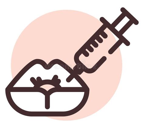 Lip Injections Stock Illustrations 161 Lip Injections Stock