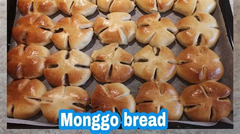 Monggo Bread Sweet Mung Bean Bread Recipe Youtube