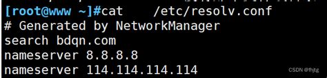 linux 网络 linux查看网卡配置信息 csdn博客