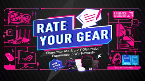 Asus Rog Launches Great Upgrade Promo Continues Rate Your Gear Campaign Tech News Reviews