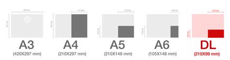 Dl Paper Size