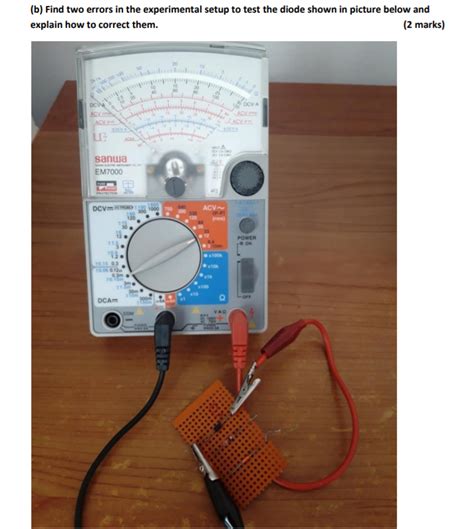 Solved Look At The Picture Of Transistor Testing Chegg