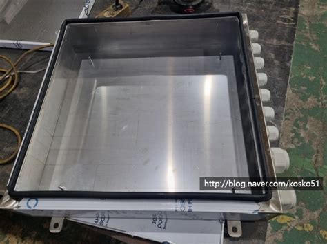 방수함 고무 패킹 이중방수함 오프닝 Nct정밀판금 절곡 배전함 주문제작 네이버 블로그