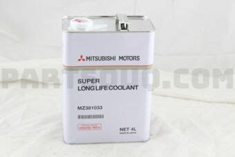 COOLANT 4L MZ381033 | Mitsubishi Parts | PartSouq