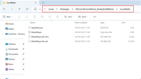 Delete Files From Media Player In Windows 11