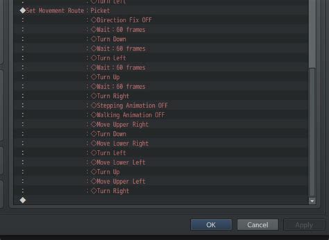 character events will not move rpg maker forums