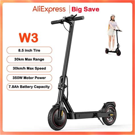 Why The W3 Electric Scooter Is The Best Choice For Riding Mode A