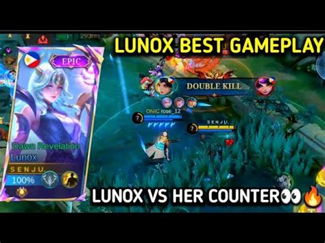 Lunox Gameplay Tutorial Vs Lunoxs Counter In Solo Rank 👀🤯 Best