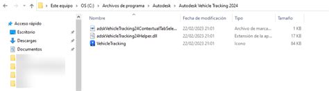 missing autodesk vehicle tracking installation files despite successful