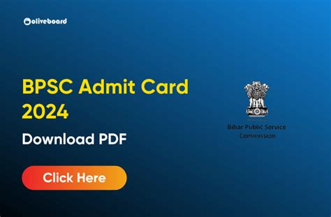 BPSC Admit Card For Agriculture Department Download Link