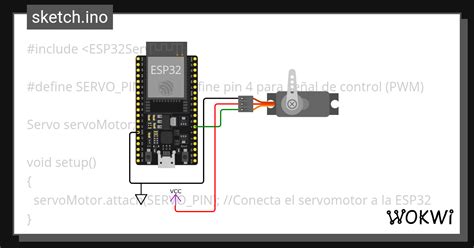 Servo 180 0° Wokwi Esp32 Stm32 Arduino Simulator