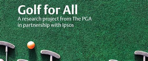 Pga Commissioned Research Sets Pathway For Golf S Bright And Diverse Future
