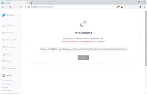 Create An Api Key In Sendgrid For Sending Smtp Email Techlabs