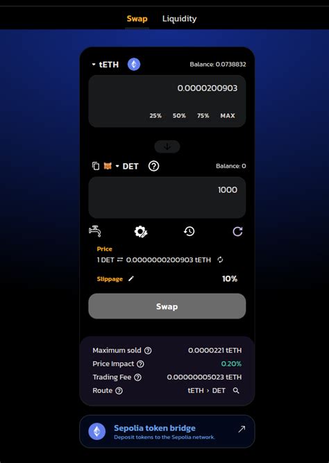 how to create erc 20 token with liquidity tax
