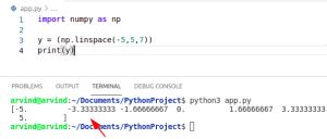 Python NumPy Linspace Examples Python Guides