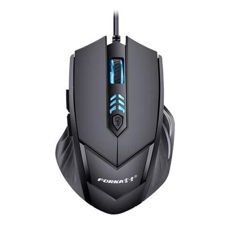 FORKA Stille Klicken Wired Gaming Maus 6 Tasten US... – Vicedeal