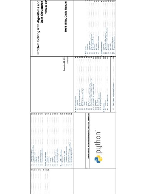 Problem Solving With Algorithms And Data Structures Using Python Second Edition Franklin Beedle