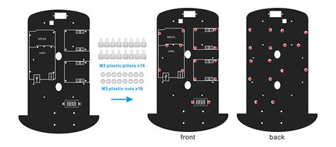 Mecanum Wheel Robotic For Arduino Mega Lesson Assembling The Car Model