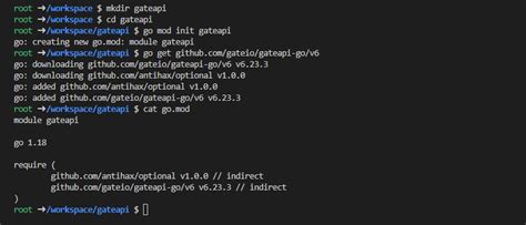 Cannot Install Package Issue Gateio Gateapi Go Github