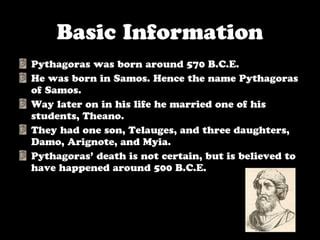 Pythagoras PPT