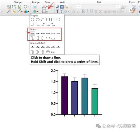Graphpad Prism怎么加柱子上的横线 Graphpad Prism怎么调整柱子的粗细 知乎
