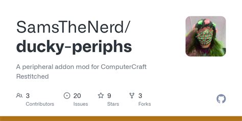 GitHub SamsTheNerd Ducky Periphs A Peripheral Addon Mod For ComputerCraft Restitched