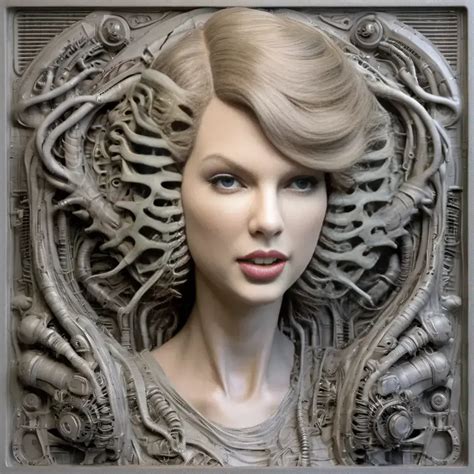 🎨 giger swift・free obj file for 3d printing・cults