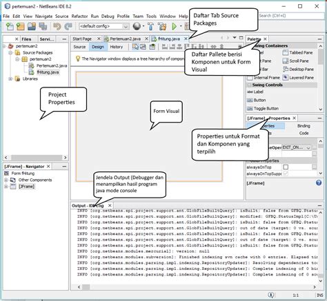 Pemrograman Visual Java Menggunakan Netbeans Koding Indonesia