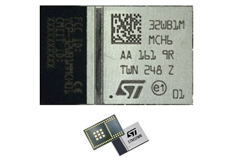 Stmicro выпускает микроконтроллер Bluetooth 5 3 5 4 Le Stm32wb09 и