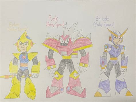 The Megaman killers (Ruby Spears) by protoman17 on DeviantArt