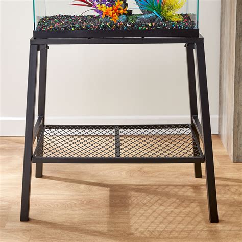 Buy Aqua Culture 10 15 Gallon Steel Aquarium Stand Black Online At